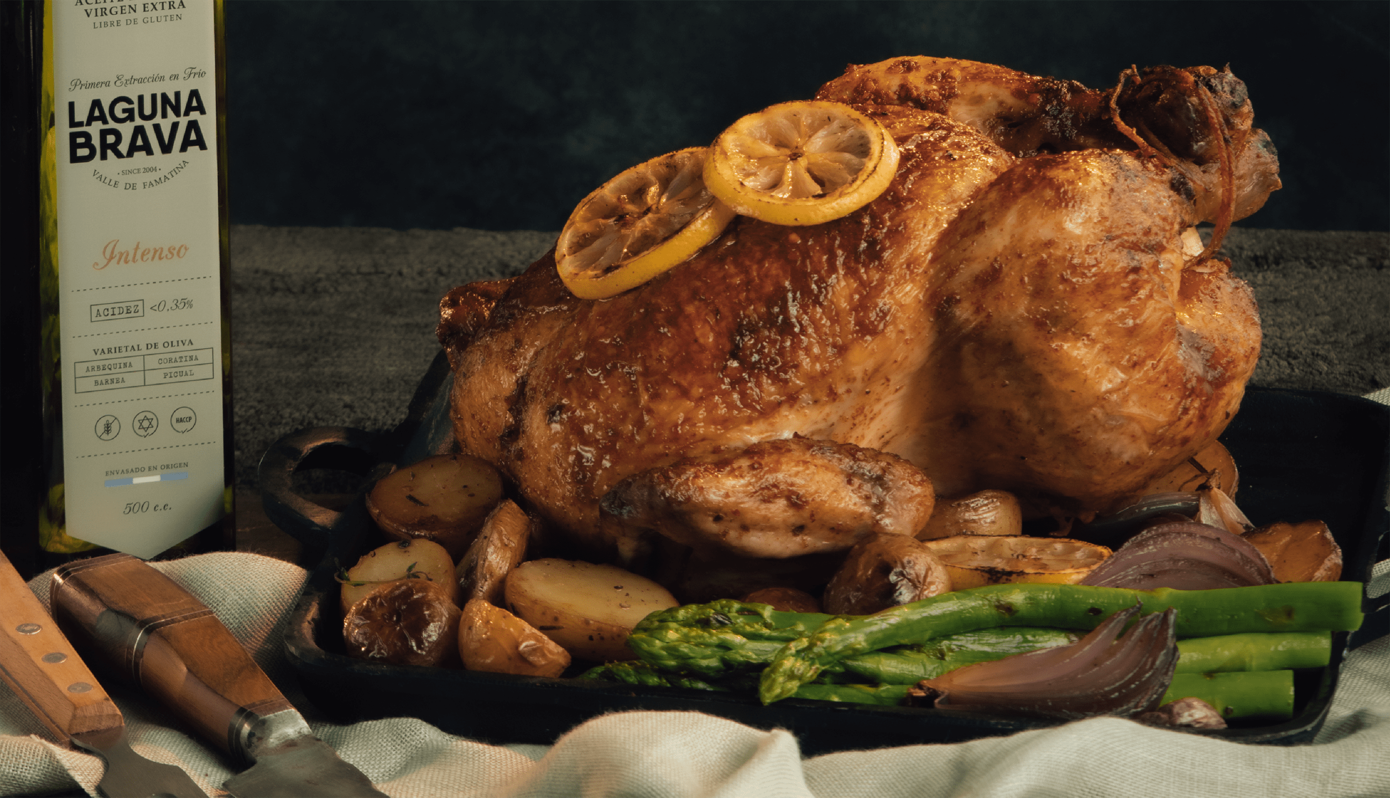 Pollo rotto - Laguna Brava - Nuestro sabor empieza en el lugar de origen